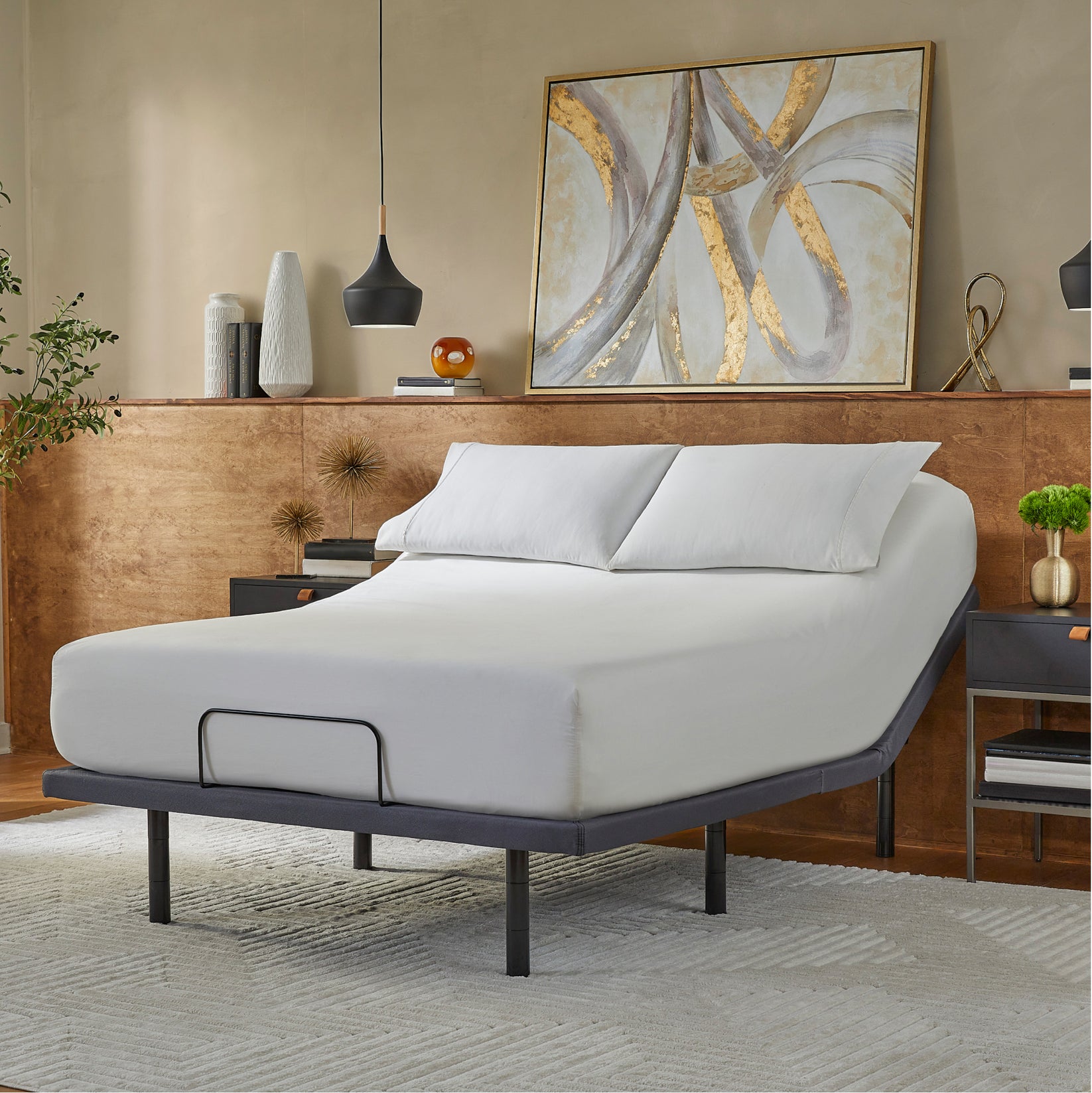 Baselogic Gold Adjustable Bed Frame Base by Beautyrest